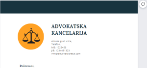 Kako da napravite memorandum za vašu advokatsku kancelariju ...